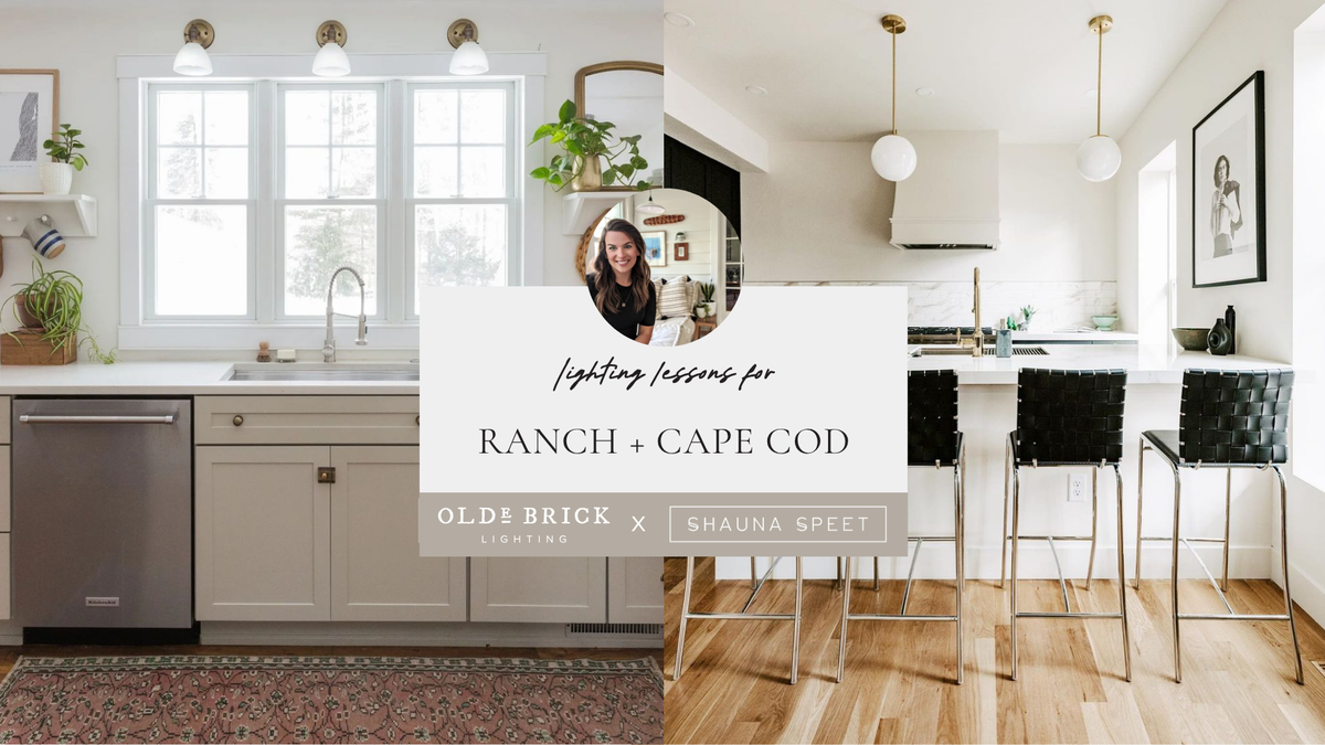 Lighting Lessons: How to Choose Lighting for Your Ranch or Cape Cod Ho ...