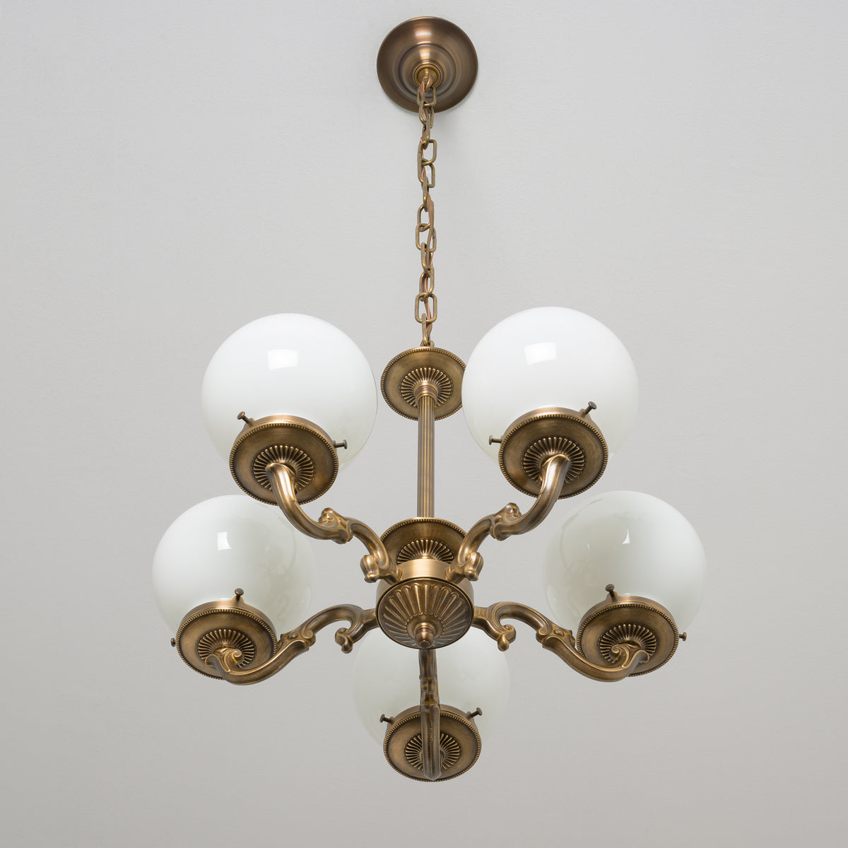Hamilton (Opal) | Historic Ornate Chandelier – Olde Brick Lighting