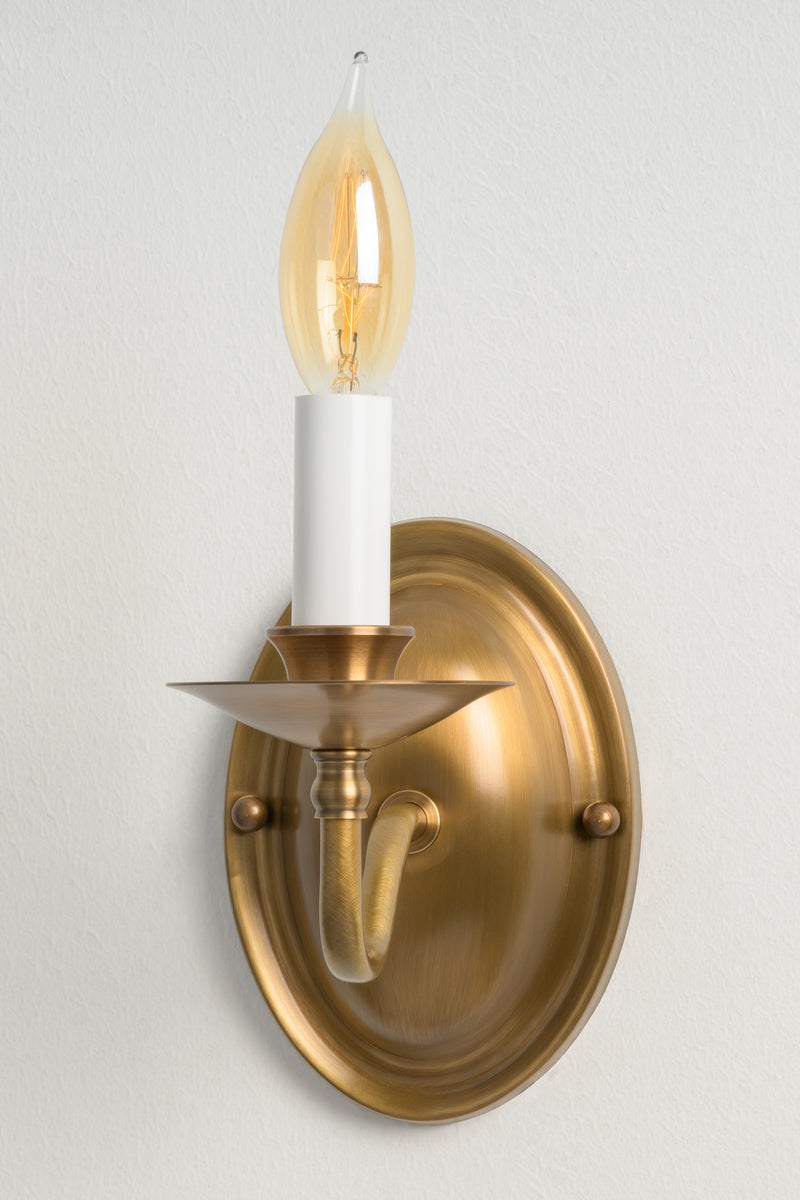 Colonial Curve | Candlestick Sconce – Olde Brick Lighting