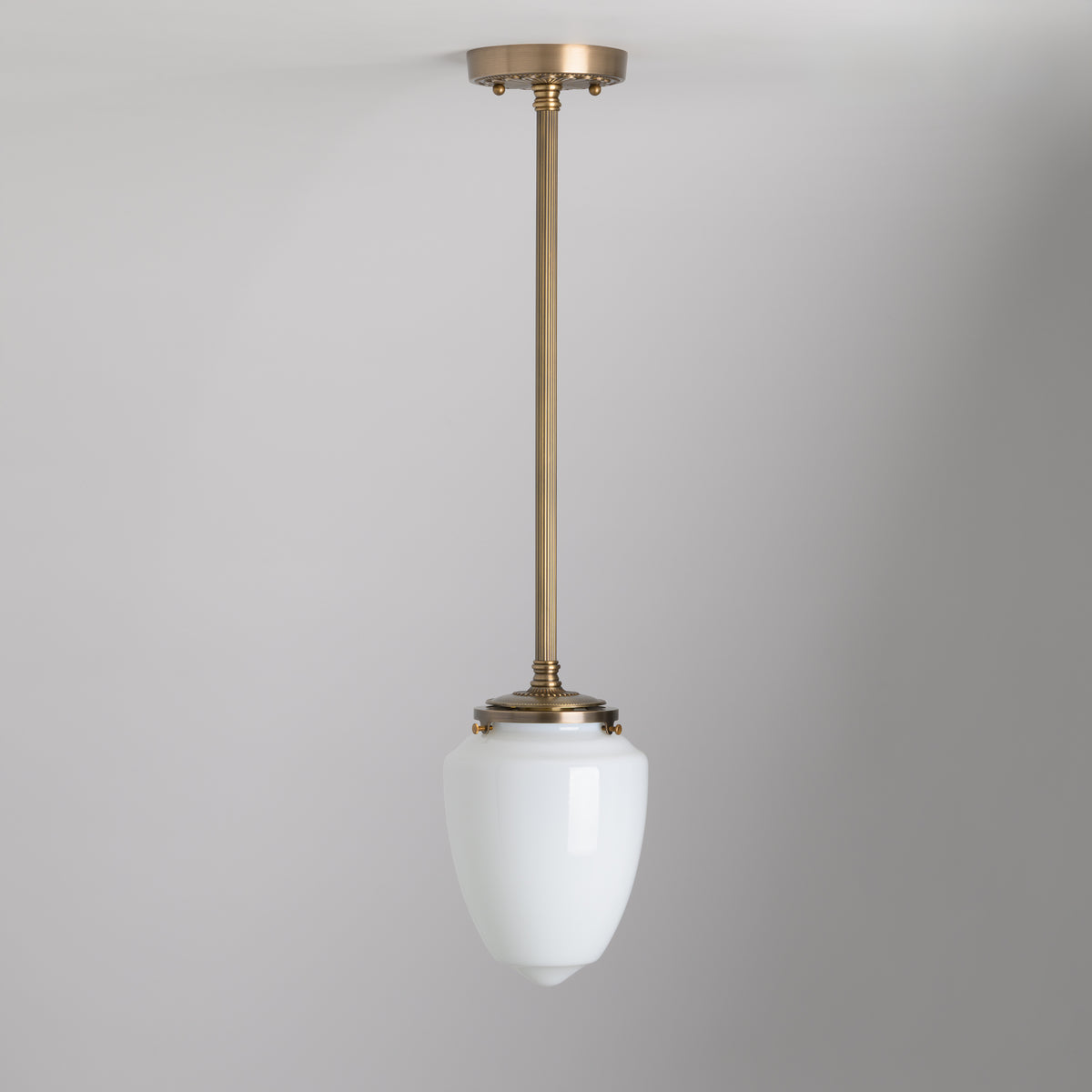 Humphrey | Historic Ornate Down Rod – Olde Brick Lighting