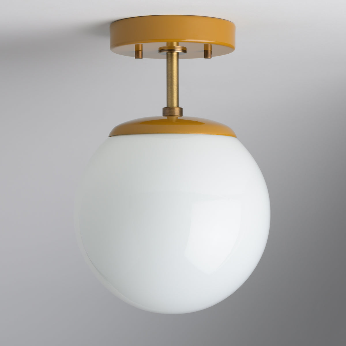 Bennington (Colors) | Modern Semi-Flush – Olde Brick Lighting
