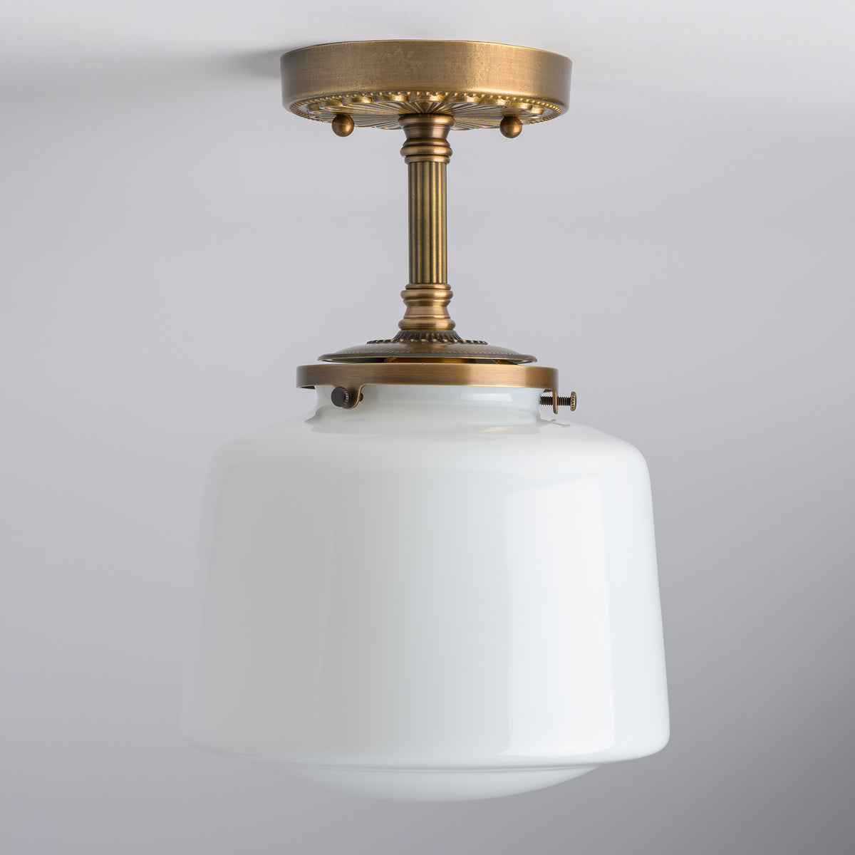 Rockford (Opal) | Historic Ornate Stem – Olde Brick Lighting