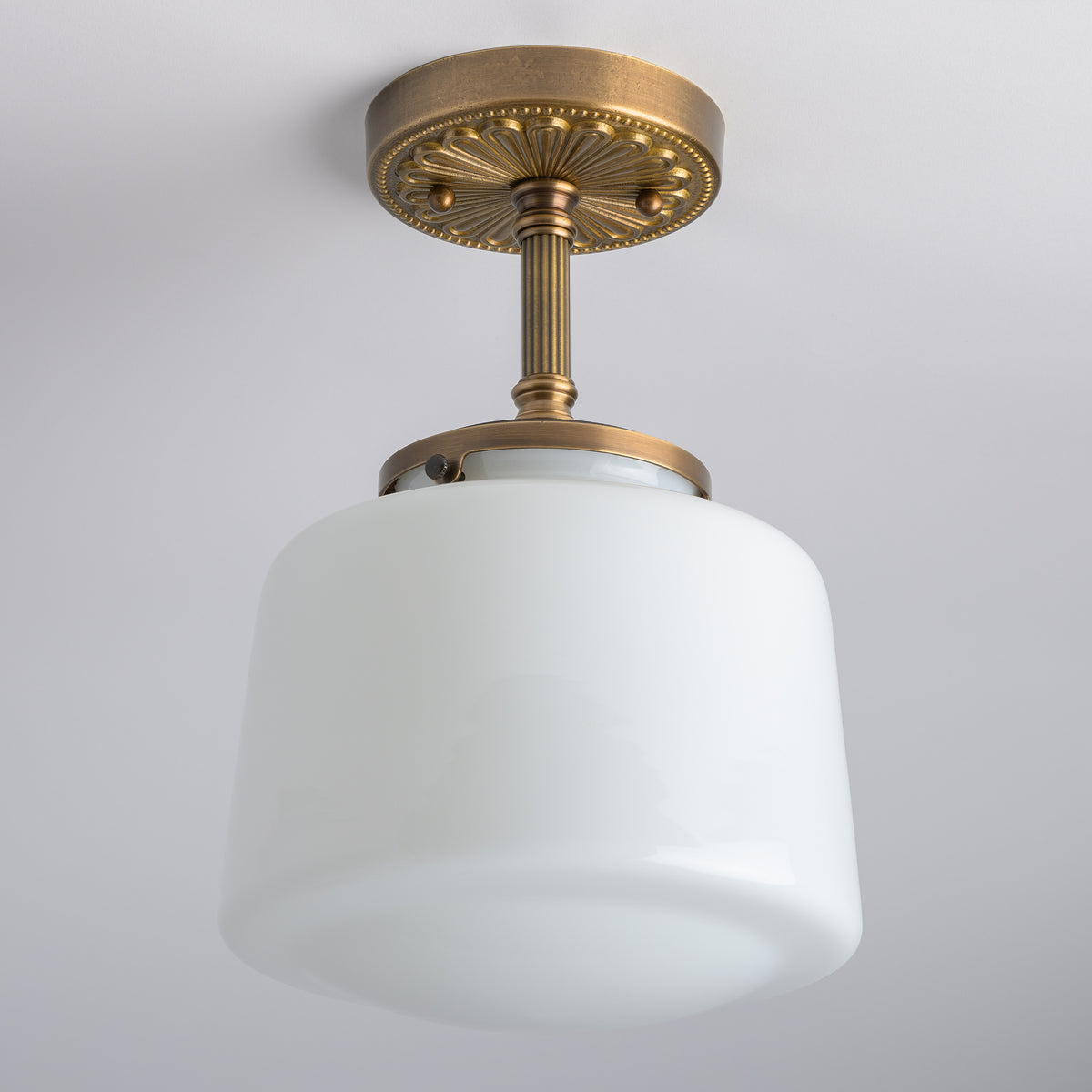 Rockford (Opal) | Historic Ornate Stem – Olde Brick Lighting