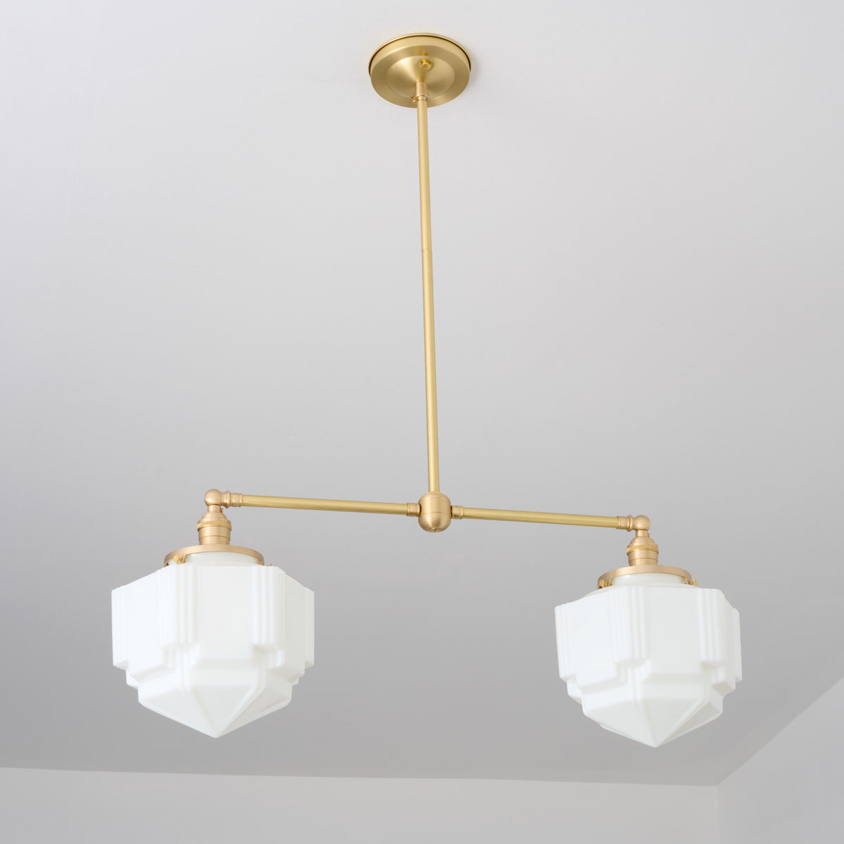 Trevor (Opal) | Chandelier – Olde Brick Lighting