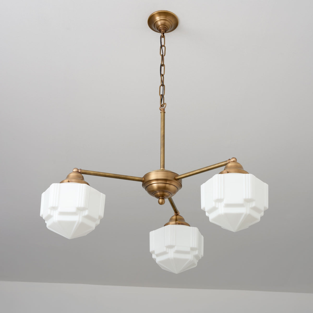 Trevor (Opal) | Historic Chandelier – Olde Brick Lighting