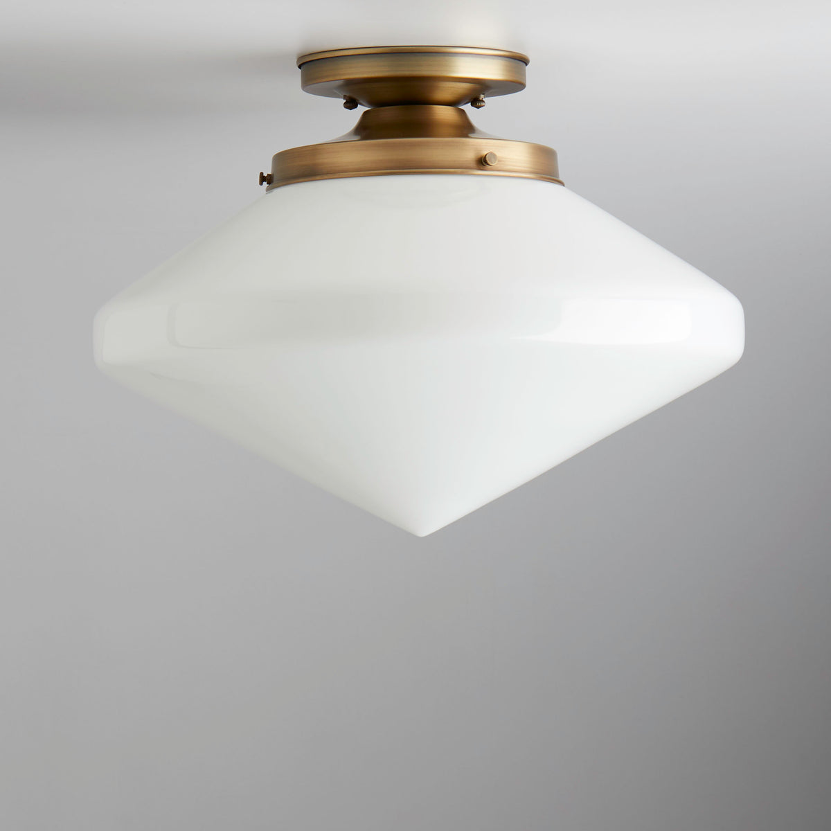 Jasper (Opal) | Flush – Olde Brick Lighting