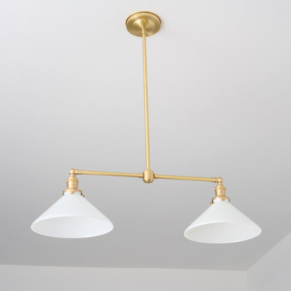 Beck (Opal) | Chandelier – Olde Brick Lighting