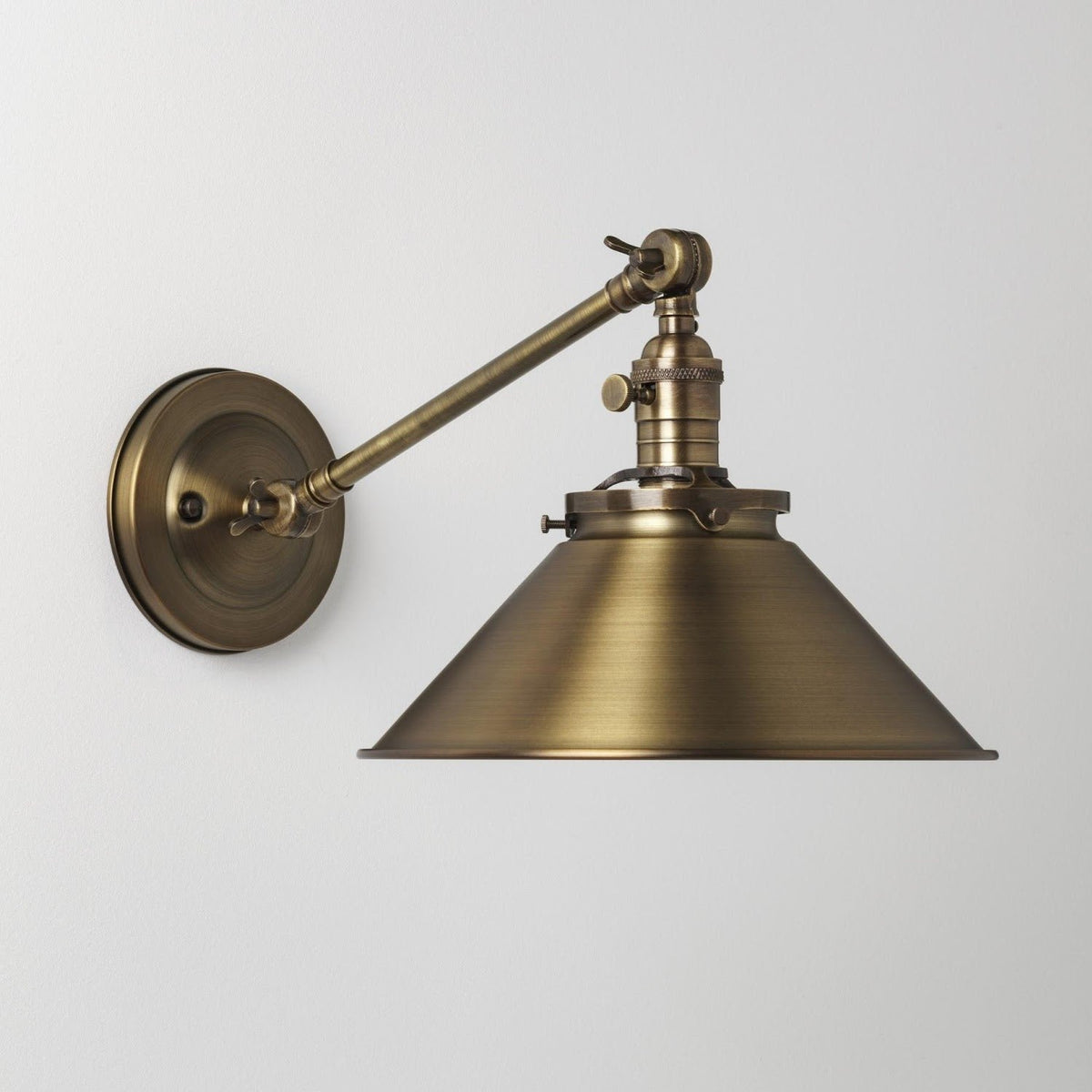 Penn (10") | Adjustable Arm Sconce – Olde Brick Lighting