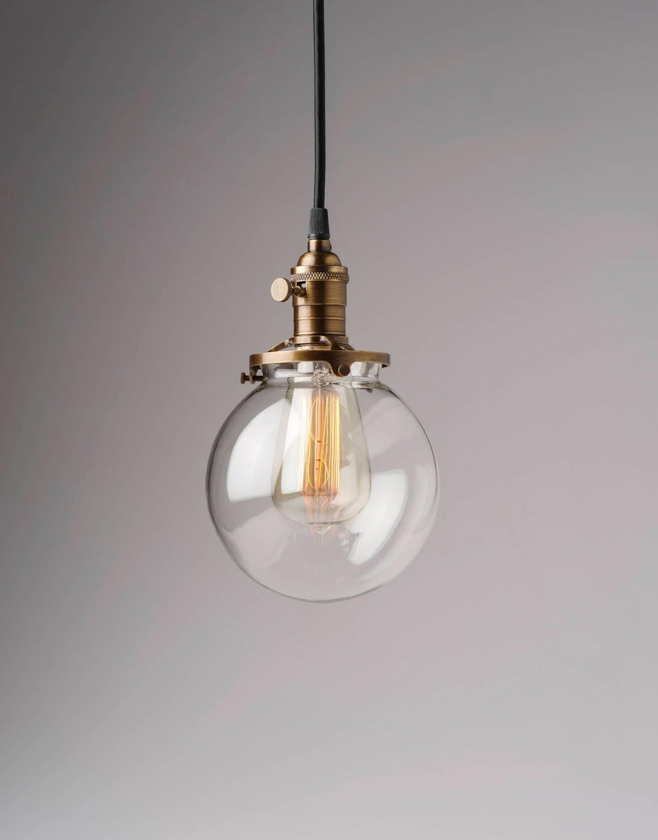 Hamilton (6" Clear) | Cord – Olde Brick Lighting